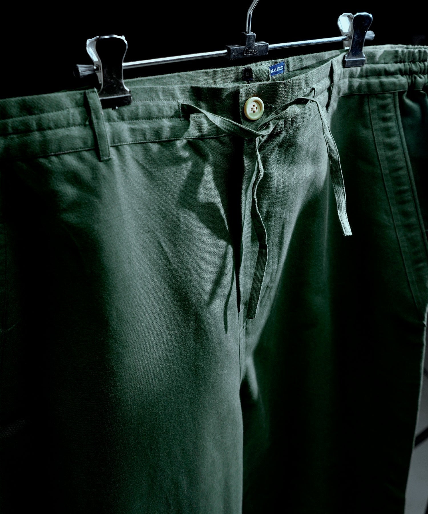 Men's pants Green XS|Custom Made Pants - Online in India | Bow & Square