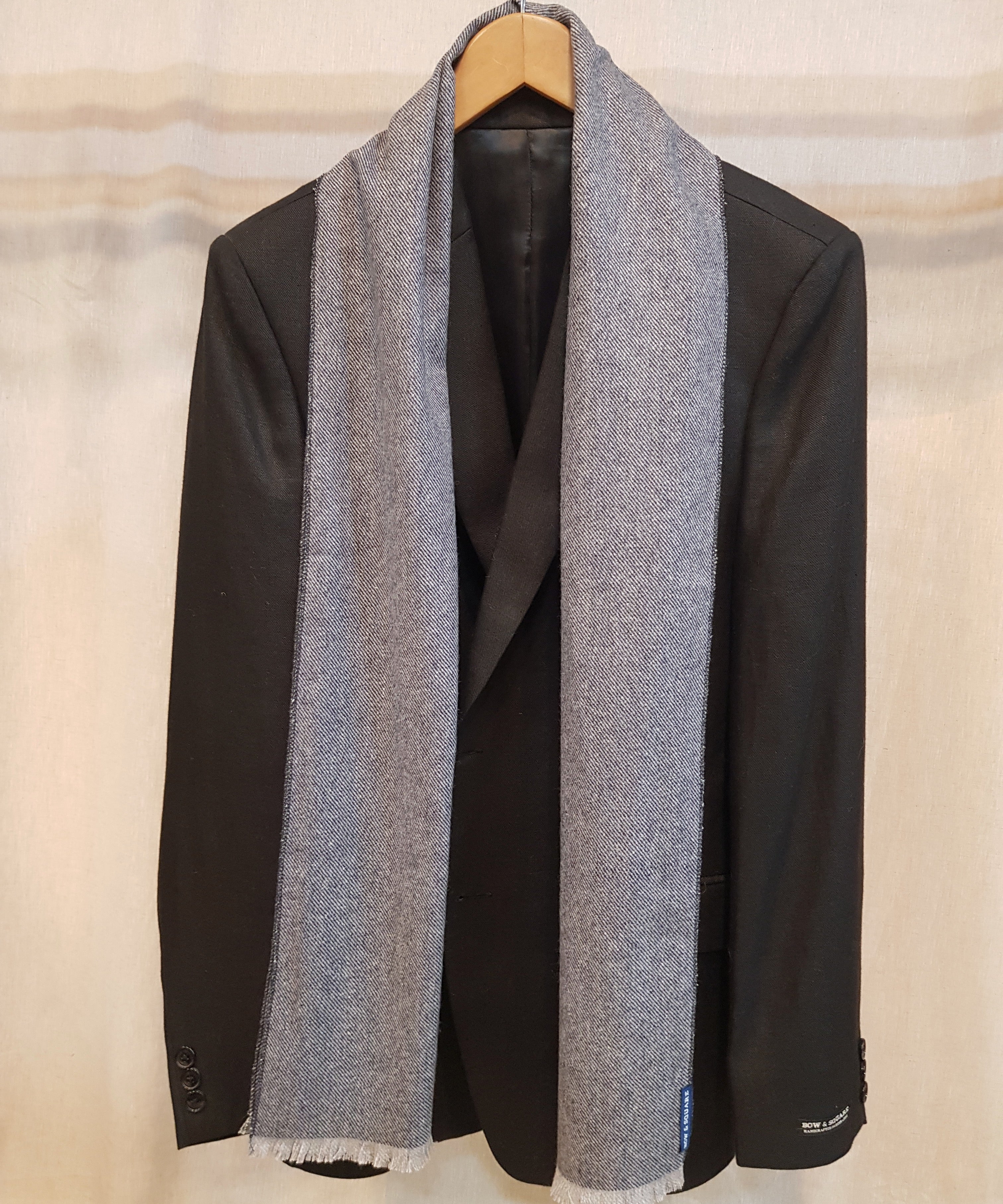 Cadet Tweed Scarf – Bow & Square